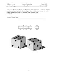 Assume both Inputs - Computer Engineering - Exam - Docsity