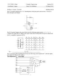 Largest Value - Computer Engineering - Solved Exam - Docsity