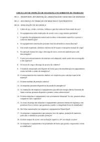 Check list nrs 11;12 e 26 - Check list de inspeção de acordo com as NRS ...