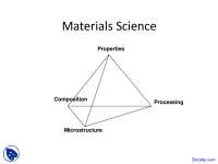 Materials Science - Intermediate Mechanics of Materials - Lecture Slides - Docsity