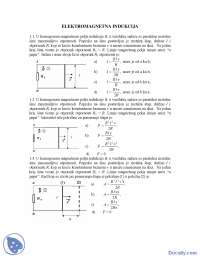 Faradejev zakon-Vezbe-Osnovi elektrotehnike 2-Elektrotehnika i racunarstvo | Vežbe' predlog ...