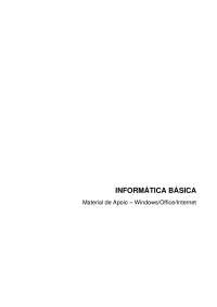 Apostila - Informática Básica - Livro com conceitos e utilidades da Informática. - Docsity
