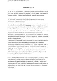 Practica mercantil - Ejercicios de Derecho Mercantil - Docsity