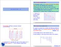 Echelon Form - Computer Sciences - Lecture Slides - Docsity