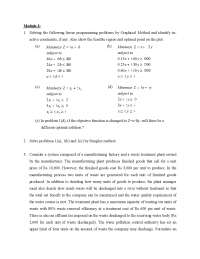 Linear Programming Problems - Water Resources Systems Planning and ...