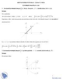 Krivolinijski integrali zadaci I deo -Gradjevinski fakultet-Zadaci-Skripta-Matematika 2 | Rezime ...