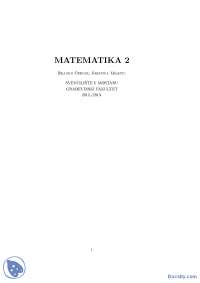 GF-M2-2012-13-Gradjevinski fakultet-Zadaci-Skripta-Matematika 2 | Rezime' predlog Matematika ...