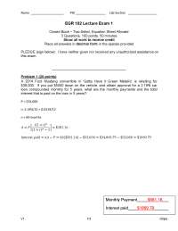 Exam 1 Solutions - Introduction to Engineering Modeling | EGR 102 - Docsity