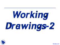 Working Drawings - Engineering Design Graphics - Lecture Slides - Docsity