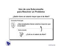 Subconsulta en SQL - Apuntes - Base de datos I - Docsity