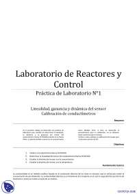 Linealidad, ganancia y dinámica del sensor - Apuntes - Laboratorio de ...