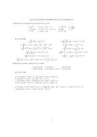 Ejercicios Integración Resueltos - Ejercicios de Economía - Docsity