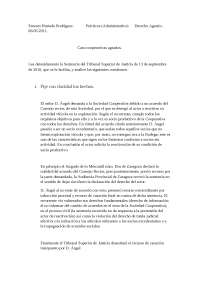 Practica Admin Agrarrio - Ejercicios de Derecho Agrario - Docsity