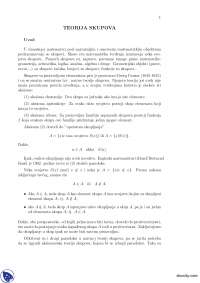 Teorija skupova-Beleska-Matematicka logika i teorija skupova-Matematika | Beleške' predlog ...