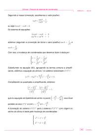 Geometria Analítica Plana - Apostilas - Matemática Computacional Part3 - Docsity