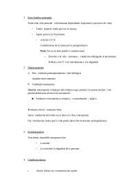 Esquema aborto (parte especial) - Esquemas y mapas conceptuales de Derecho Penal - Docsity