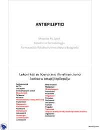 Antiepileptici-Slajdovi-Farmakologija-Farmacija (2) | Slajdovi' predlog ...