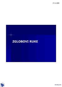 Zglobovi ruke-Slajdovi-Anatomija-Medicina | Slajdovi' predlog Prva ...