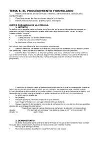 El procedimiento formulario - Apuntes de Derecho Romano - Docsity