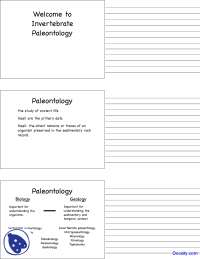 Introduction - Paleontology - Lecture Slides - Docsity