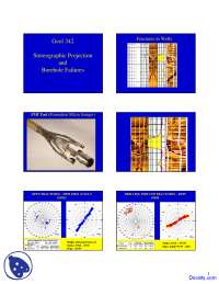 Stereographic Projection - Structural Geology - Lecture Slides - Docsity