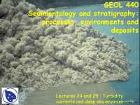 Turbidity - Stratigraphy - Lecture Slides - Docsity