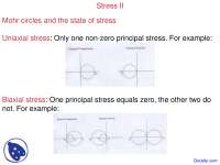 Uniaxial Stress - Structural Geology - Lecture Slides - Docsity
