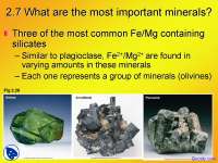 Important Minerals - Environmental Geology - Lecture Slides - Docsity