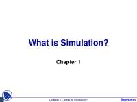 Simulation - Banking - Lecture Slides - Docsity