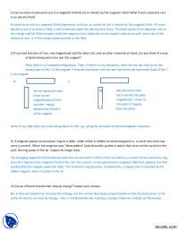 Electromagnetic Induction - Solved Exercise - Basic Concepts of Physics | Exercises Physics ...