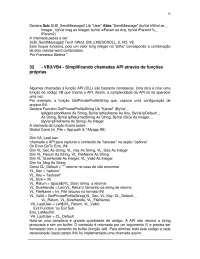 Dicas de Visual Basic - Apostilas - Informática Part2 | Notas de estudo Informática - Docsity