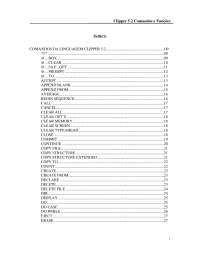 Clipper 5.2 Comandos e Funções - Apostilas - Informática Part1 - Docsity