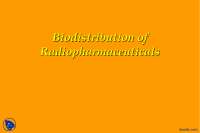 Biodistribution of Radiopharmaceuticals - Radiology - Lecture Slides ...