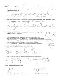 Midterm Exam 2 Questions - Organic Chemistry II | CHEM 2260 - Docsity