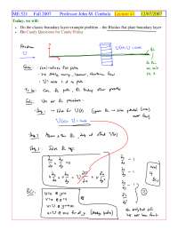 Blasius - Foundations of Fluid Mechanics I - Handout - Docsity
