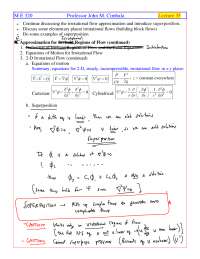 Exercises for Fluid Dynamics (Engineering) Free Online as PDF | Docsity