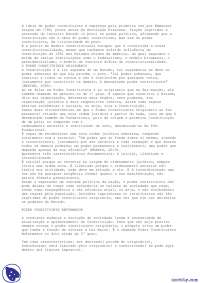 Poder Constituinte - Docsity