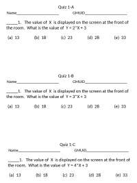 Quiz 1 A - Discrete Mathematics for Information Technology | MATH 112 ...