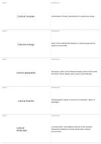 Geog test 2, part 2 | GEOG 1101 - Human Geography: People, Places, and ...