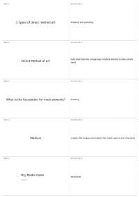 Quiz 3 | ART 100 - ART APPRECIATION - Docsity