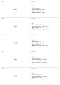 Electronic/Molecular Geometries and their ABU Formula | CHEM 1211 ...