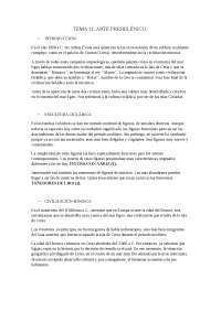 Arte prehelénico - Apuntes de Historia del Arte - Docsity