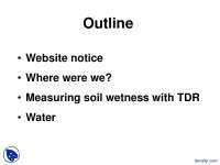 Neutron Scattering - Soil Physics - Lecture Slides - Docsity