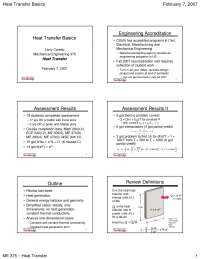 Heat Transfer Basics - Heat Transfer - Lecture Slides - Docsity
