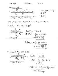 4 Problems on Introduction to Structural Analysis - Homework 5 | CE 305 ...