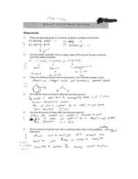 Module 17: Alcohols, Phenols and Ethers | CHEM 1152K - Docsity