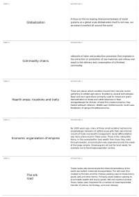 Test 1: Unit 2 | GEOG 1101 - Human Geography: People, Places, and ...