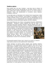 Temática y género Para analizar bien una obra - Apuntes de Historia del ...