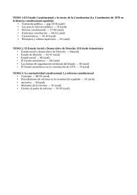 TEMA 1:El Estado Constitucional y la teoría de la Constitución - Esquemas y mapas conceptuales ...