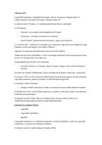 Principios del sistema tributario. Capacidad contributiva, Igualdad ...